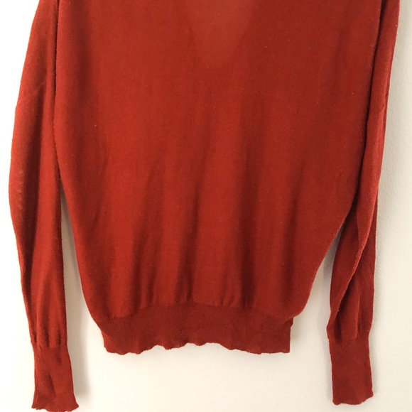 dara knit | Sweaters | Dara Knit Red Sweater Keyhole Back Turtleneck ...